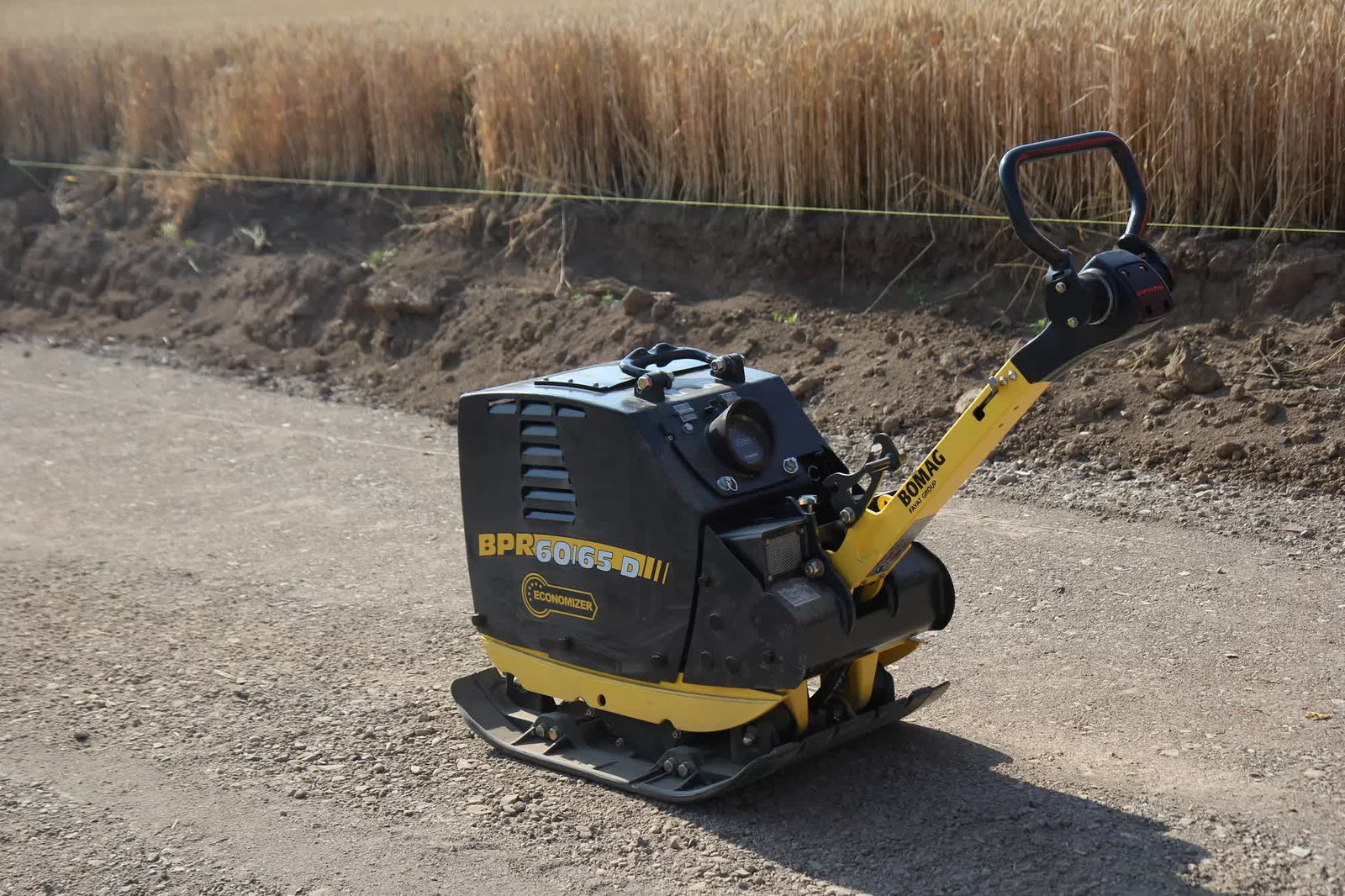 ZAGĘSZCZARKA REWERSYJNA 455 KG BOMAG BPR 60/65 D/E, 650 MM, ROZRUCH ...